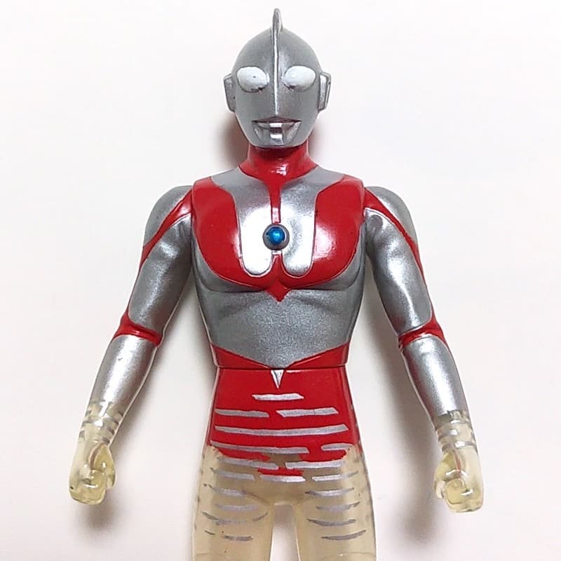★稀少クリア★初代ウルトラマン テレポーテーション ソフビ ゼロ怪獣　フィギュア
