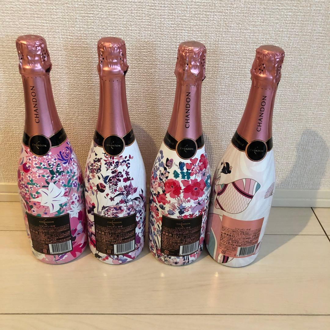 シャンドン ロゼ　限定デザインボトル　750ml ４本セット