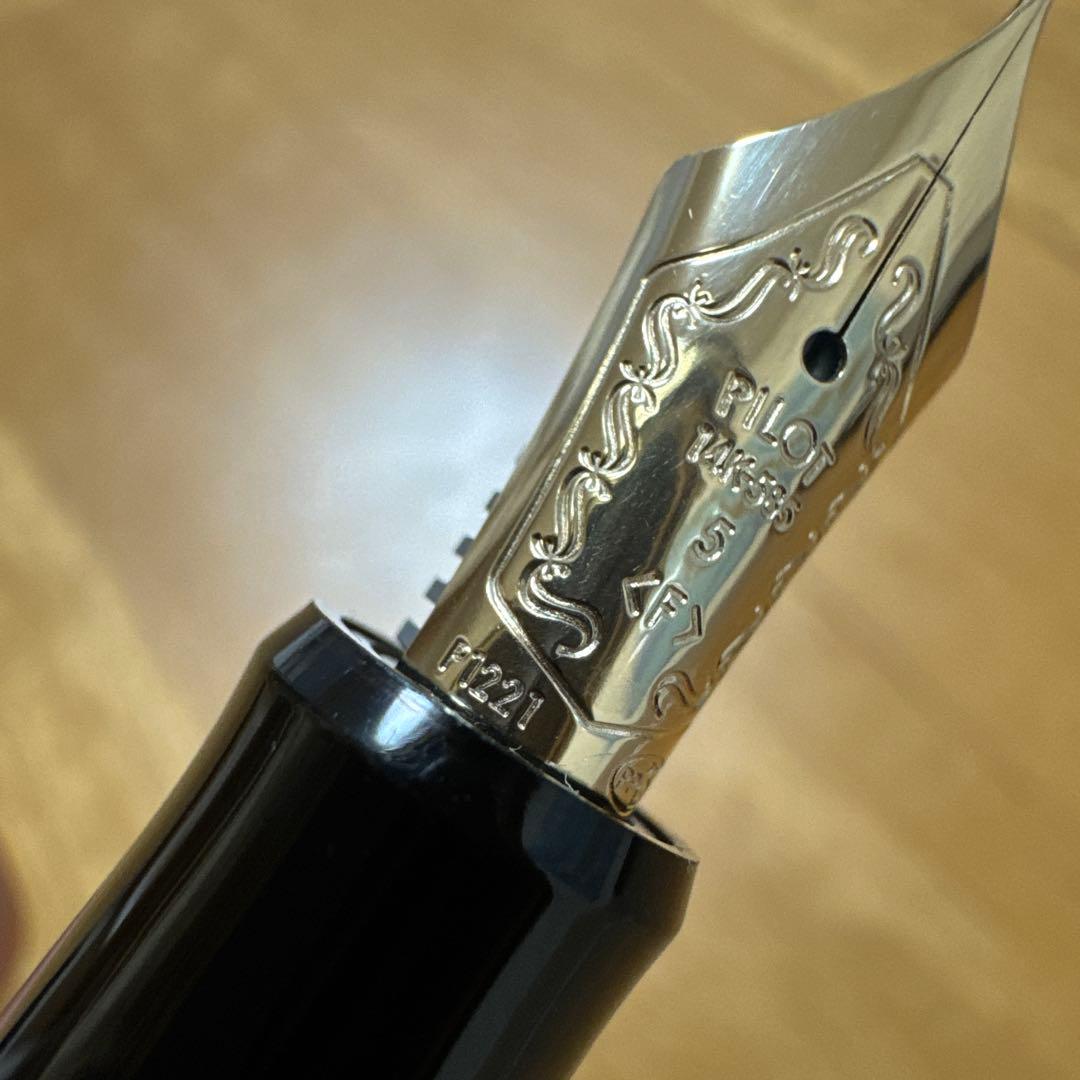 PILOT パイロット Custom カスタム 74 万年筆 F 14k 箱付き