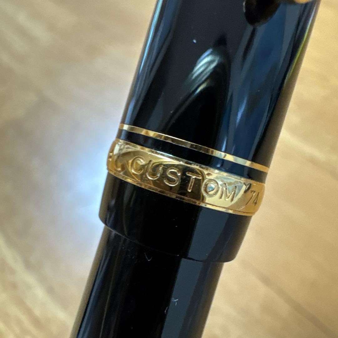 PILOT パイロット Custom カスタム 74 万年筆 F 14k 箱付き