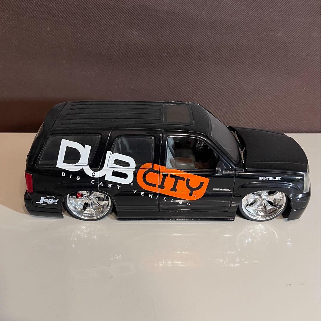 ミニカー jada 1/18 CADILLAC ESCALADE DUB CITY