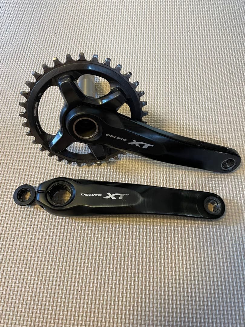 Shimano XT クランクセット 175mm 34T M8000
