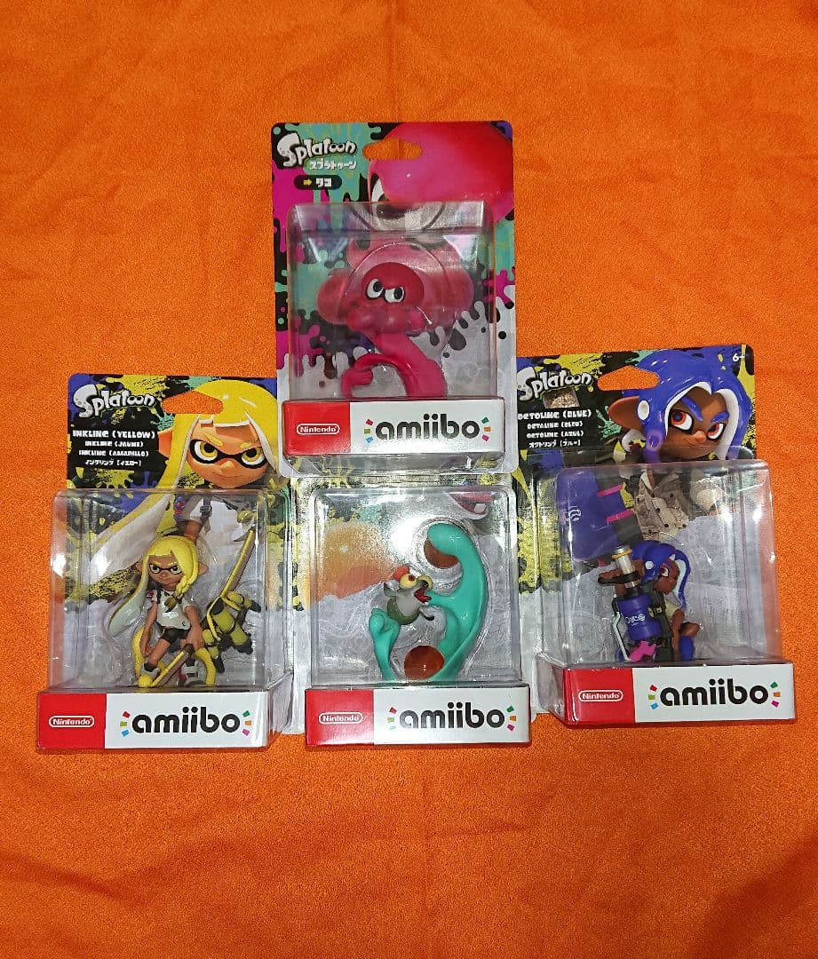 スプラトゥーン amiibo ４体セット