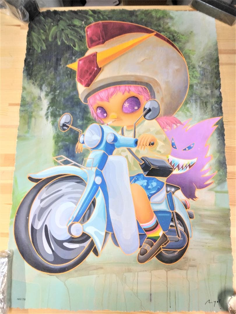 RYOL Motorbike Vibes ファインアートジークレープリント
