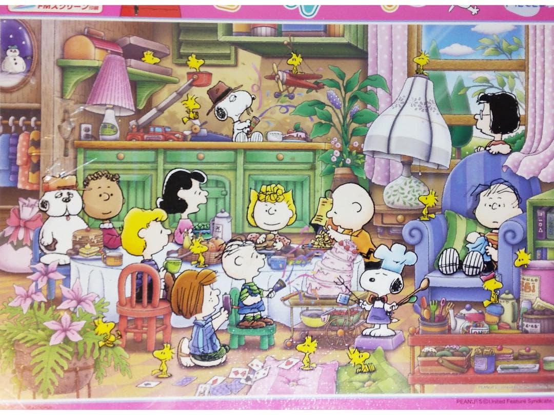 アポロ PEANUTS お部屋でパーティー 1000 ピース パズル スヌーピー