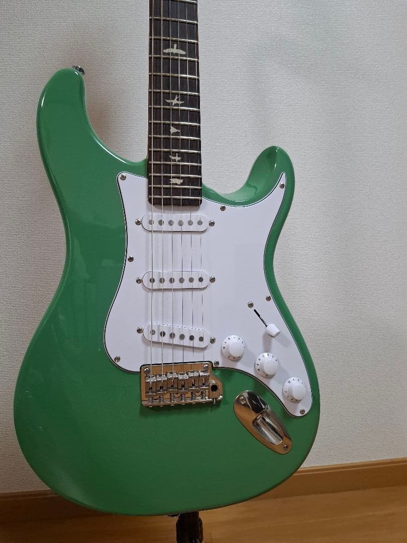 ギター Paul Reed Smith SE Siver Sky Ever Green