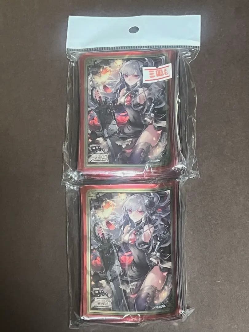 【未開封】三国志大戦tcg 限定スリーブ　張春華　＋半端