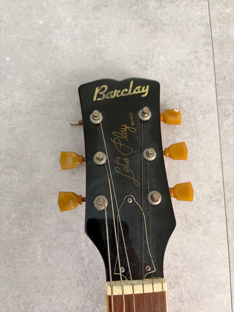 Barclay エレキギター　レスポール　サンバースト