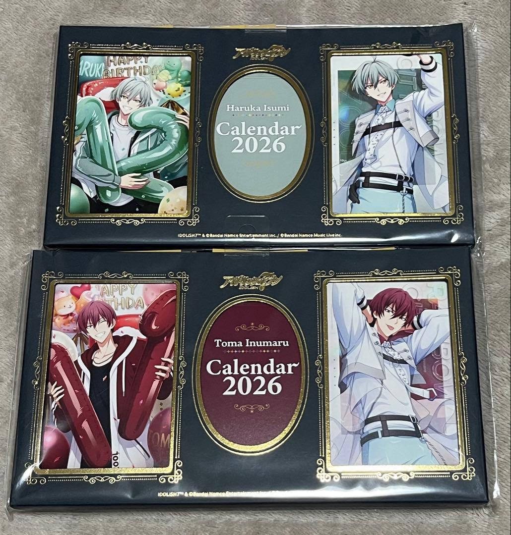 アイナナ アイドリッシュセブン 亥清悠 狗丸トウマ カレンダー 2026
