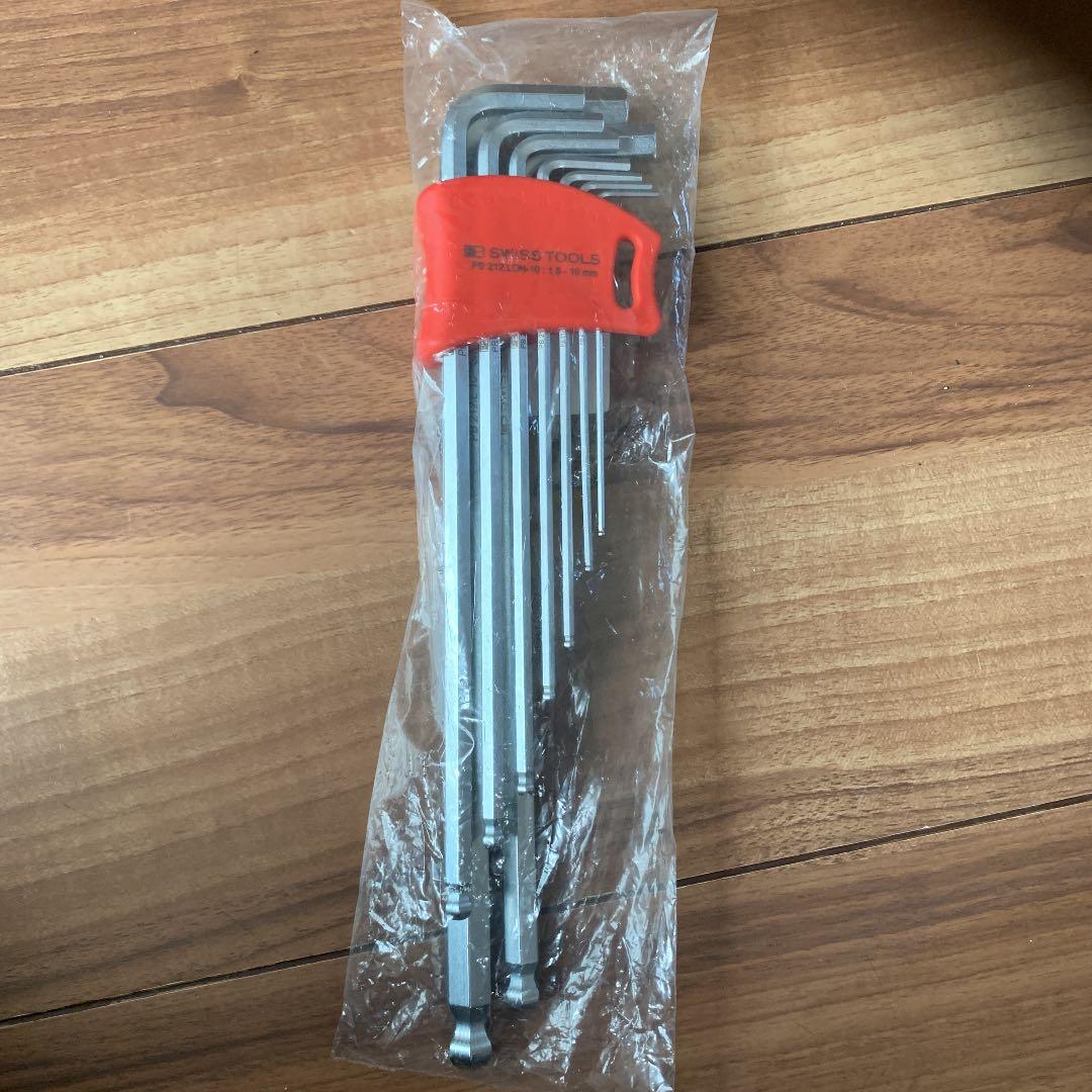 PB SWISS TOOLS 212LDH-10 ボール付六角レンチセット