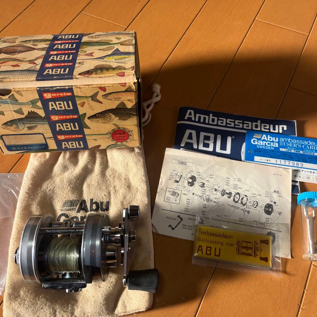 ABU Ambassadeur 2500C ベイトキャスティングリール　美品