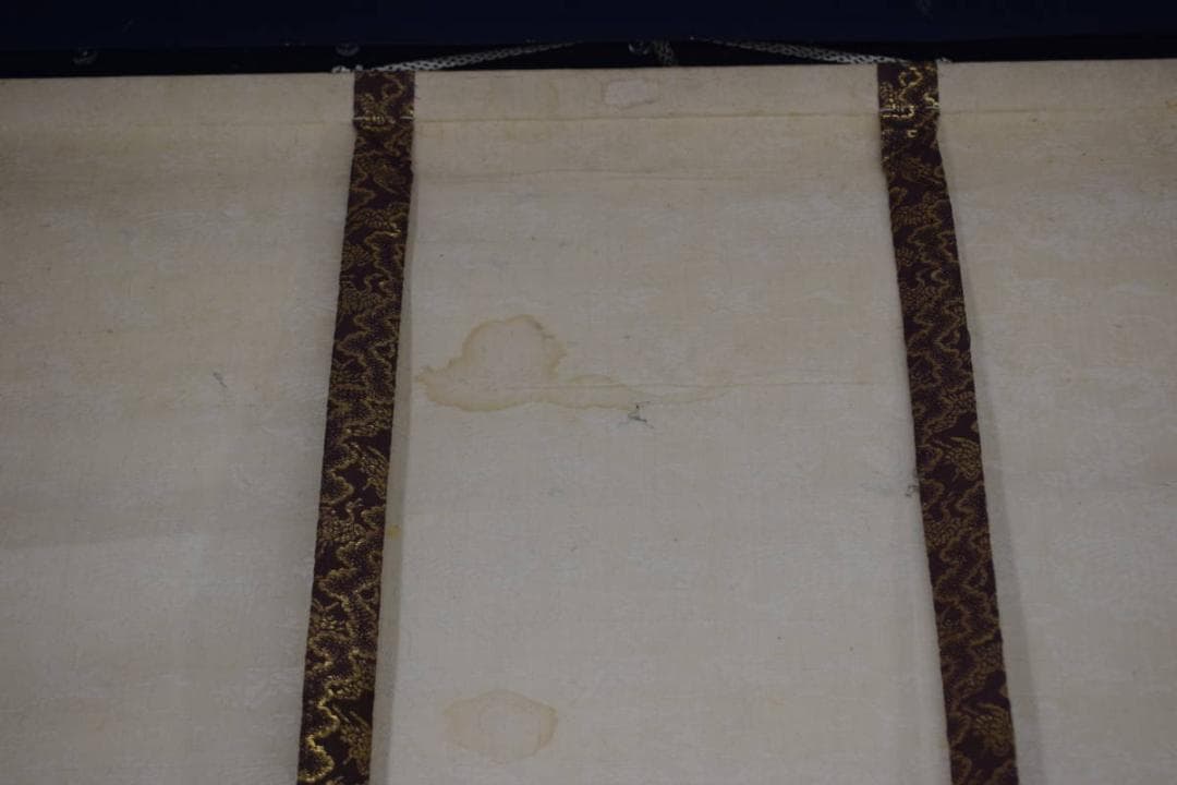 【真作】吉村了斎/孝文/春秋之図/桜花紅葉図/双幅/掛軸☆宝船☆Y-707　JM