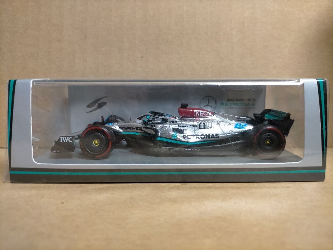 SPARK 1/43 メルセデス F1 W13 ラッセル 2022 ※ボード類無