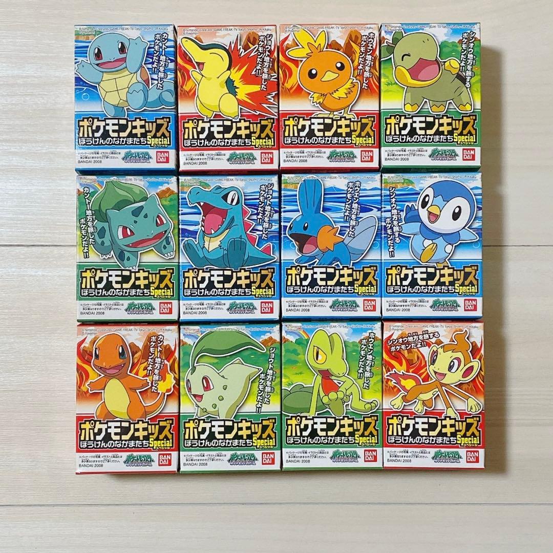ポケモン 2008年 ポケモンキッズ ぼうけんのなかまたちスペシャル 全12種類