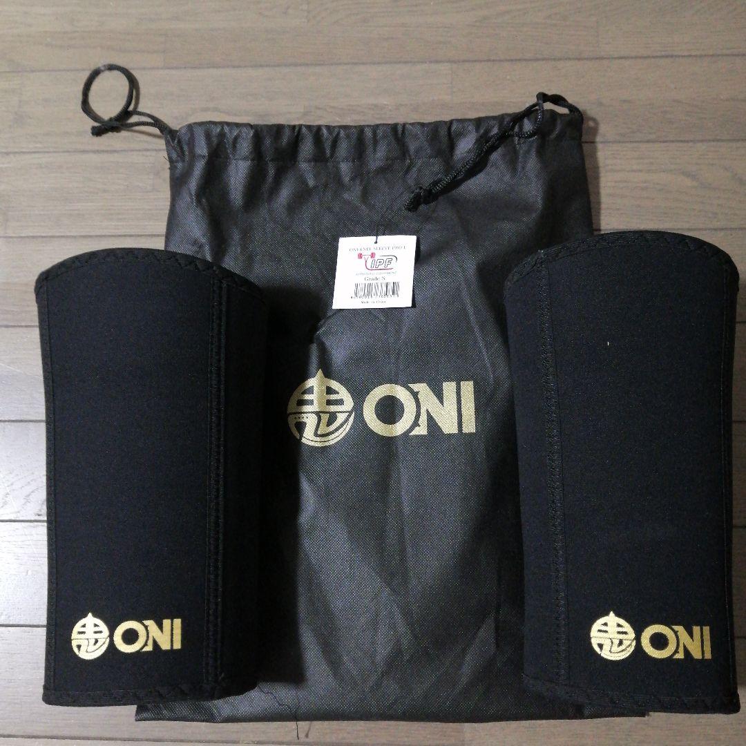 ★Ｌサイズ★【S級品】ONI ニースリーブPRO IPF公認 膝サポーター