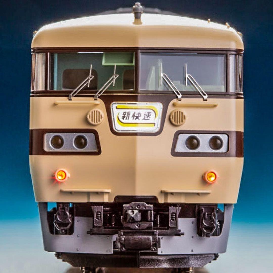 TOMIX 16番(HO) 国鉄 117系近郊電車 (新快速)【新品,未使用品】