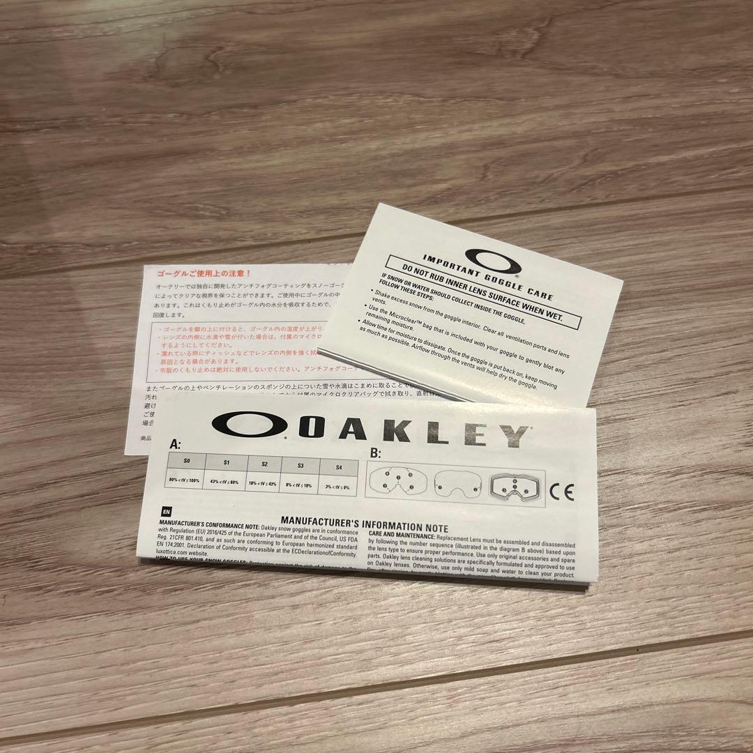 OAKLEY LINE MINER L  ゴーグル　シグネーチャーモデル