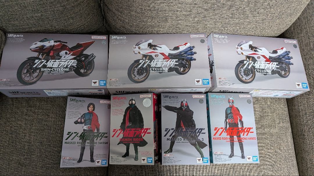 S.H.Figuarts シン仮面ライダー 7点セット