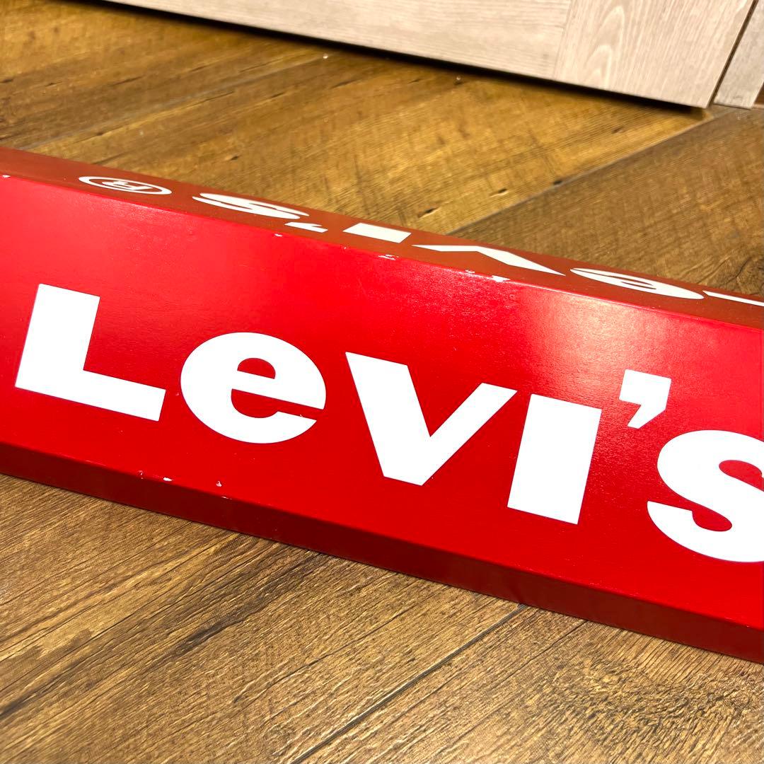 Levi's 販促用 看板 2 リーバイス 非売品 レア