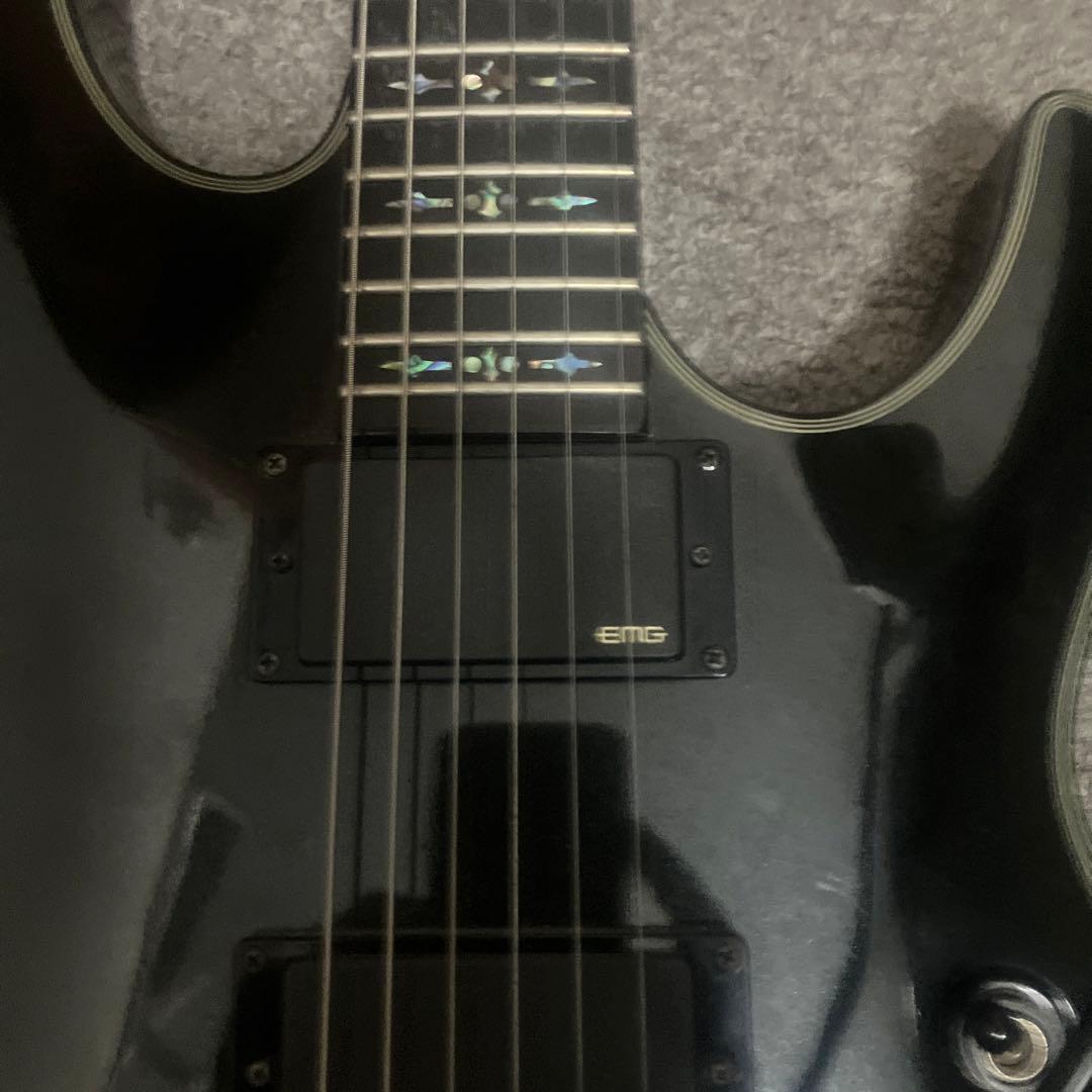 schecter AD-DM-EL-FR メタルブラック MOD