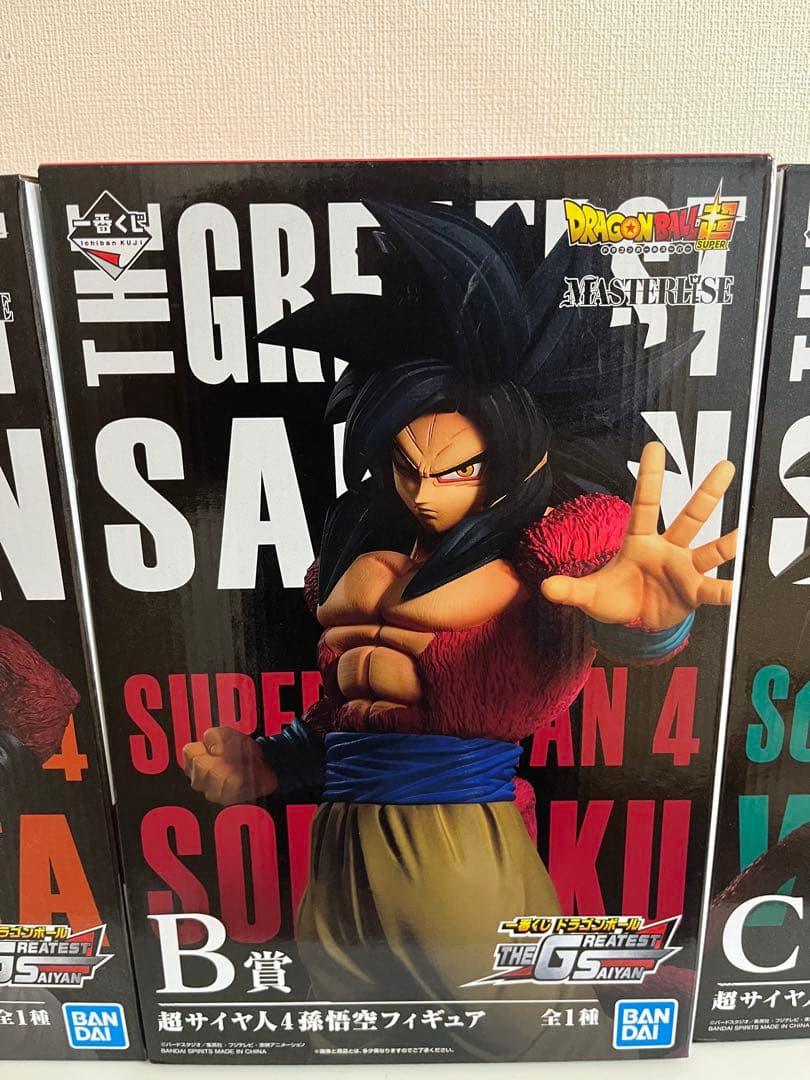 ドラゴンボール 一番くじTHE GREATEST SAIYAN 3体セット