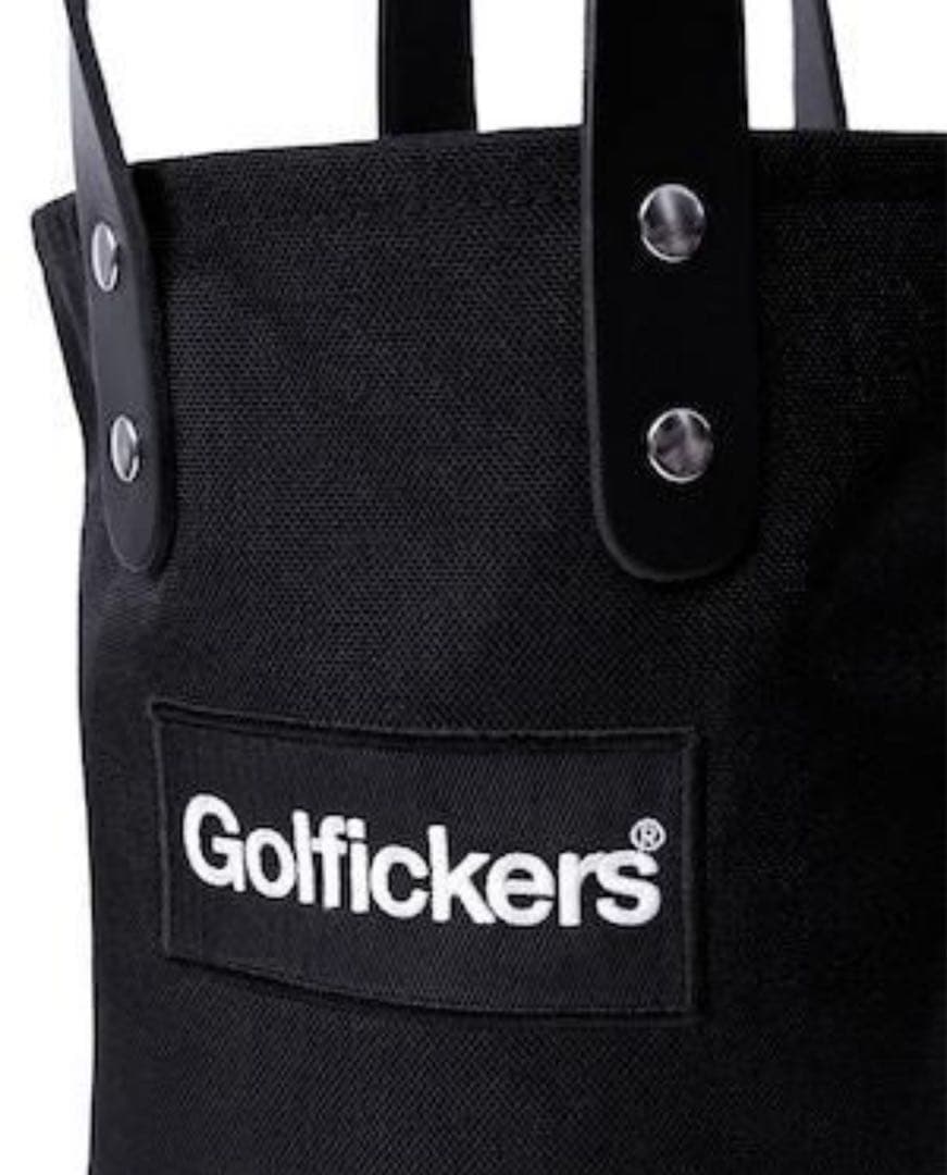 Golfickers ゴルフィッカーズ カートバッグ ゴルフバックBlack