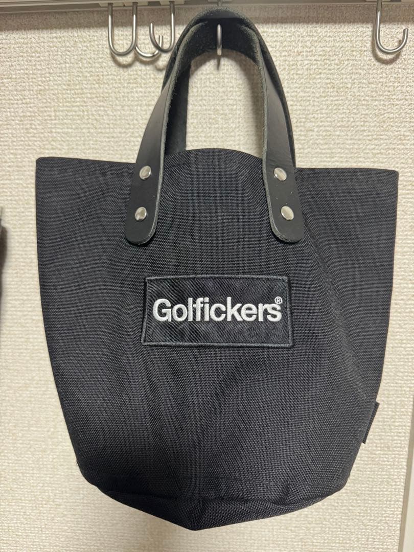 Golfickers ゴルフィッカーズ カートバッグ ゴルフバックBlack