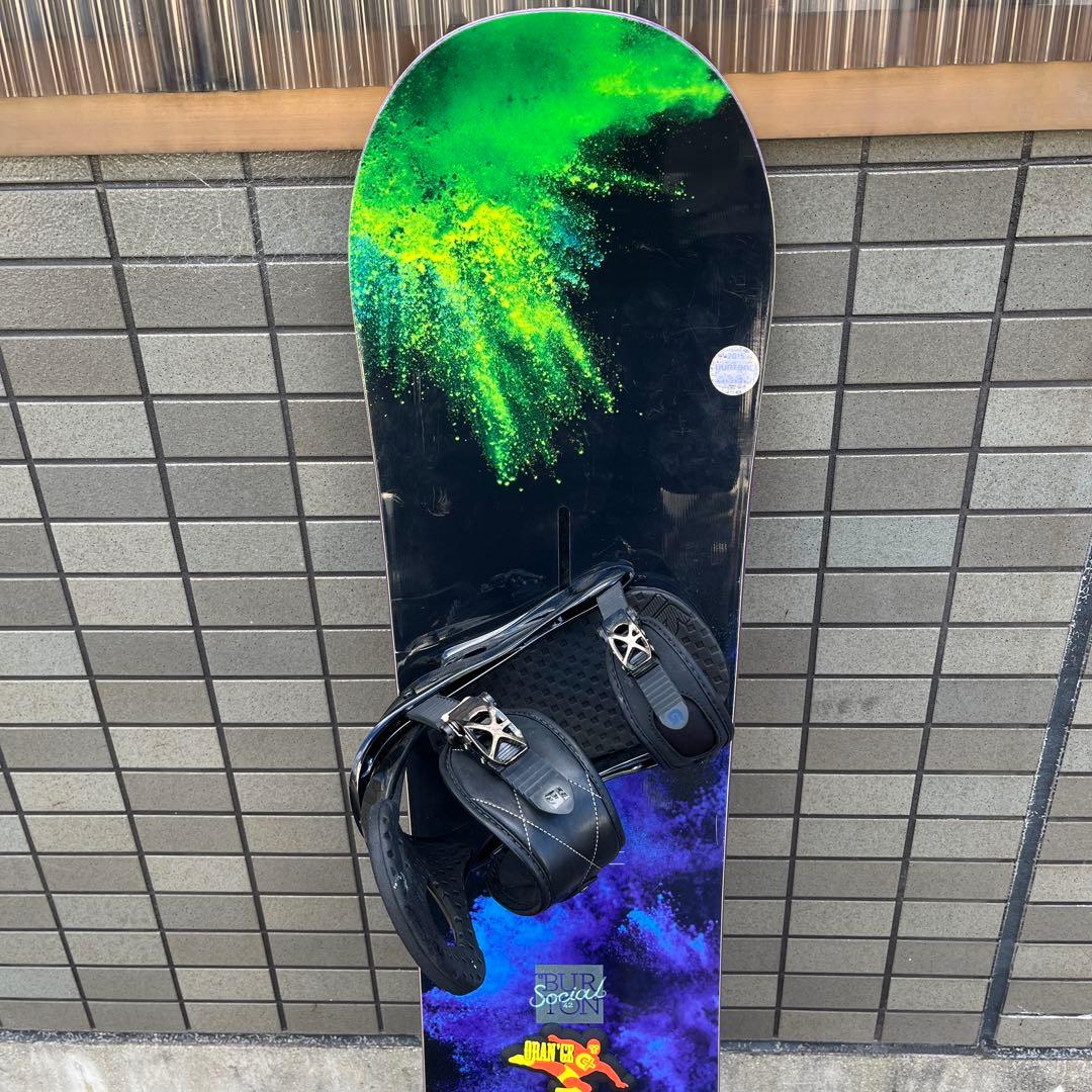 甚*吾様 BURTON SOCIAL 142㎝ 【ビンディング付】