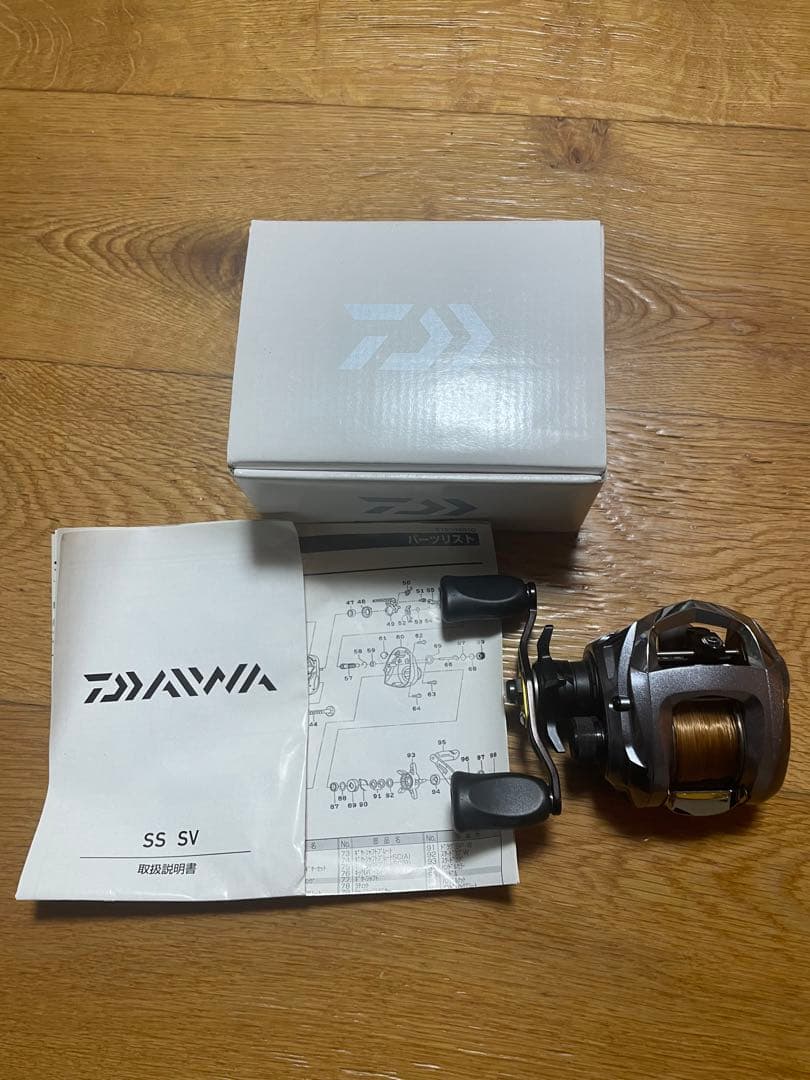 Daiwa SS SV 103HL ダイワベイトリール