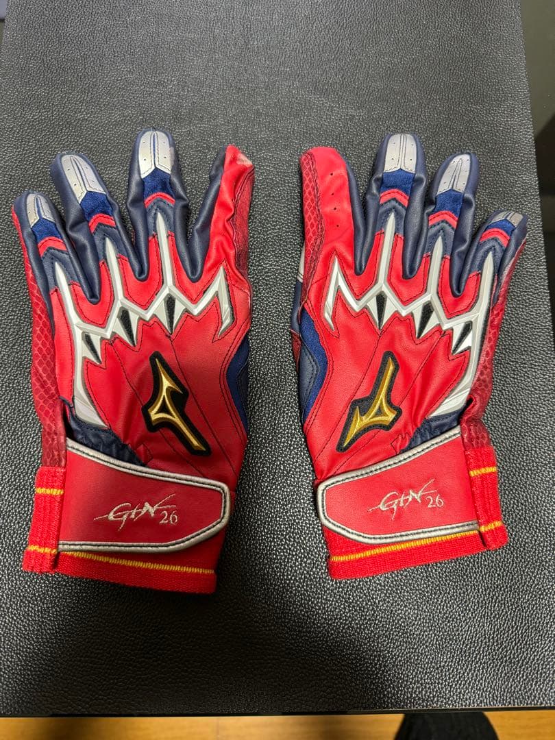 炭谷銀仁朗選手　実使用