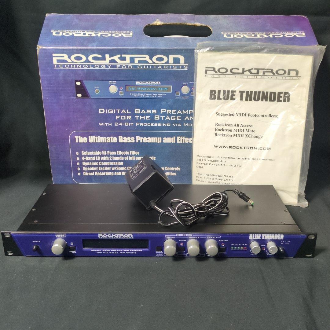 ベース ROCKTRON Blue Thunder Bass Preamp