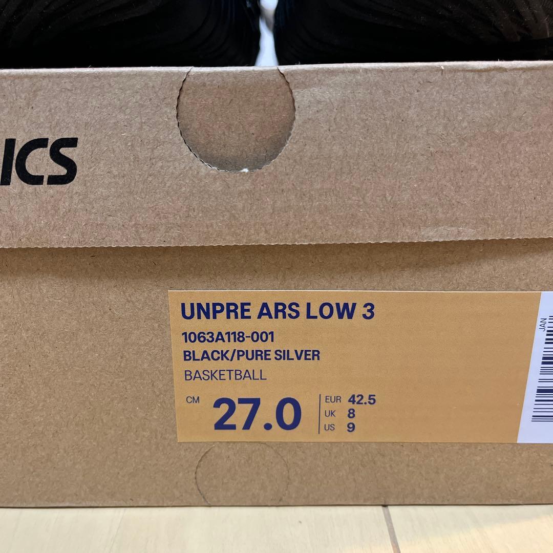 シューズ(男性用) unpre ars low3 ballaholic 27cm