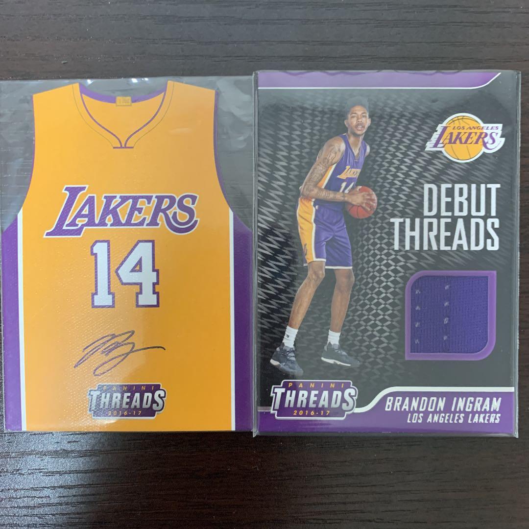 Brandon Ingram 直筆サインカード&ジャージカード　値下げ交渉あり