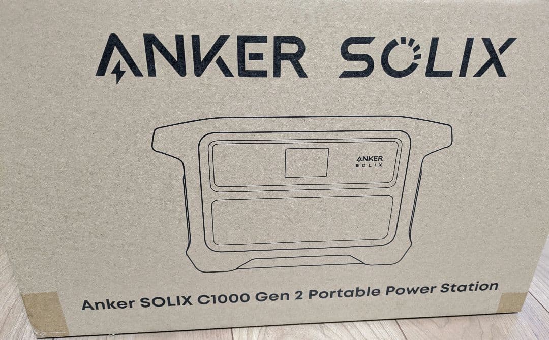 Anker SOLIX C1000 Gen 2 ポータブル電源