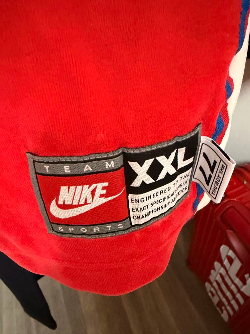 アメリカ購Nike SIXERS ウォームアップウェア XXL 2000年代