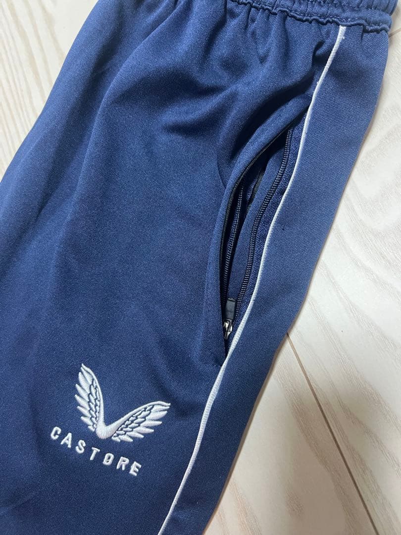 【レア】castore カストレ ジャージ ネイビー M カストーレ 海外