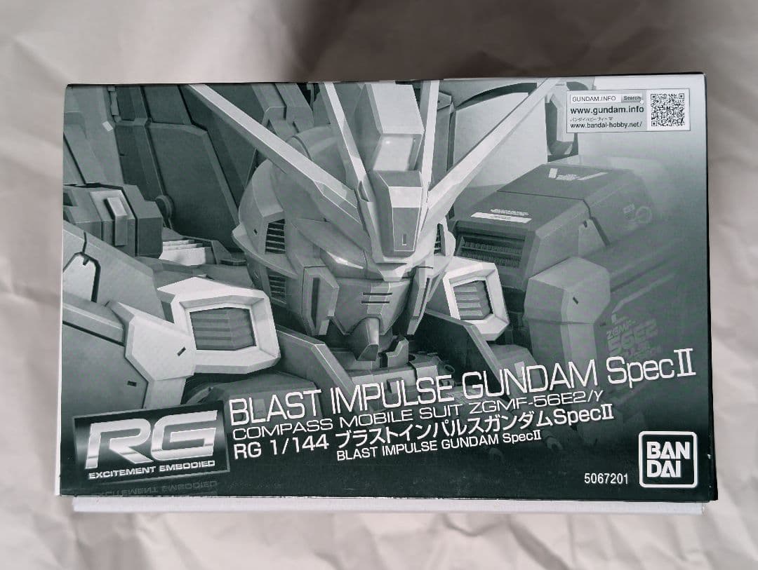 RG2種セットソードインパルスガンダム ブラストインパルスガンダム specii