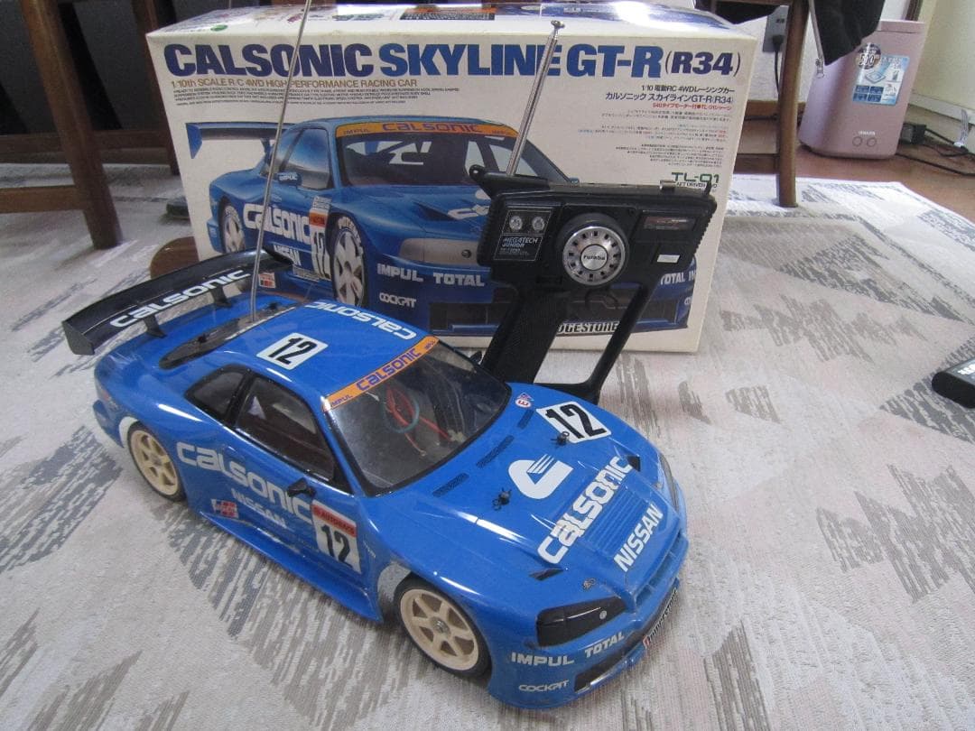 HirotoKifune 完全動作 1/10 タミヤ GT-R (R34)