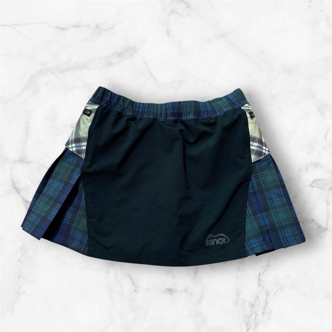 ranor TARTAN CHECK PLEATS SKIRTランニングスカート