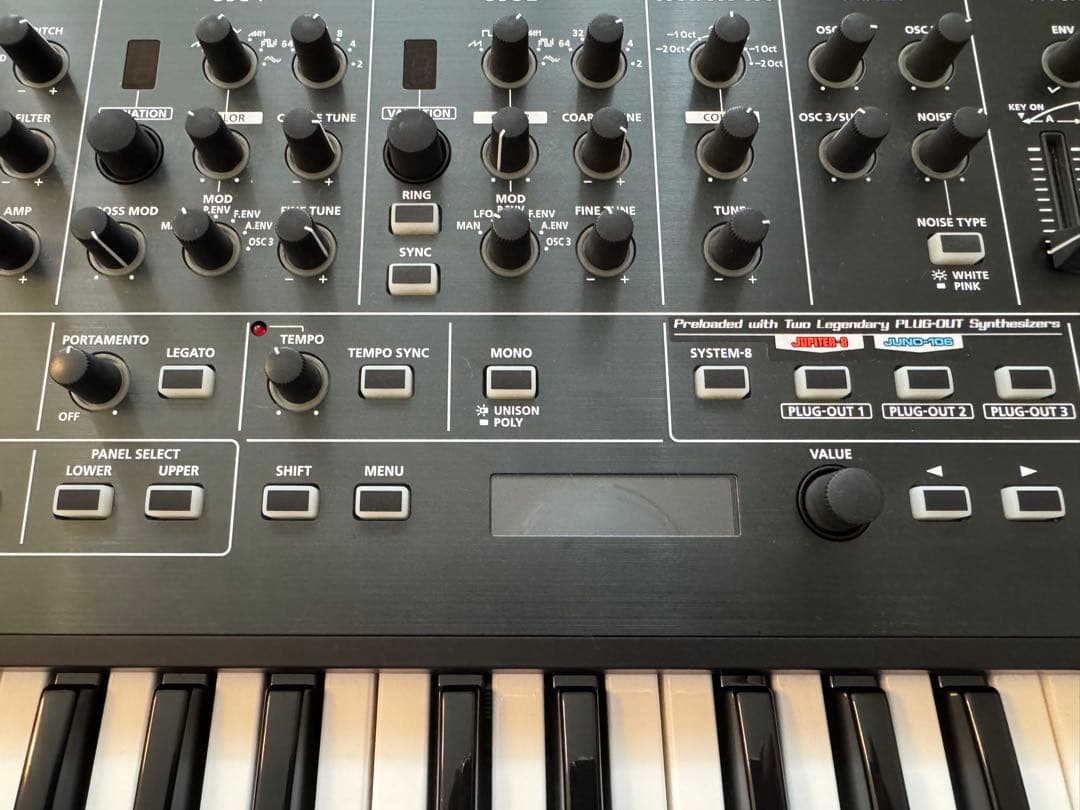 Roland SYSTEM-8 元箱・取説・アダプター付　超美品　完動品