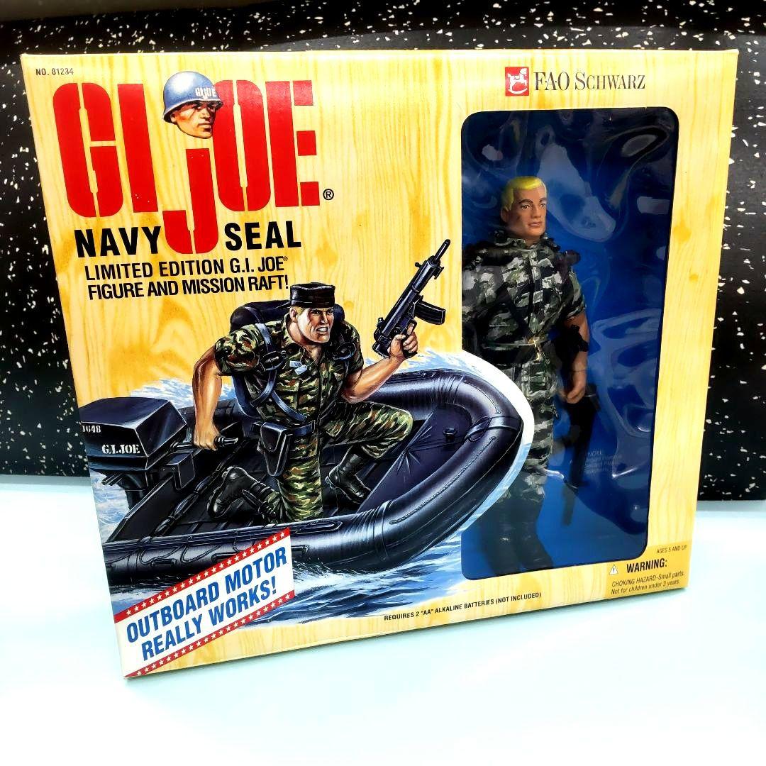 GIJOE  ネービーシール　レア　FAOシュウォルツ限定　未開封品