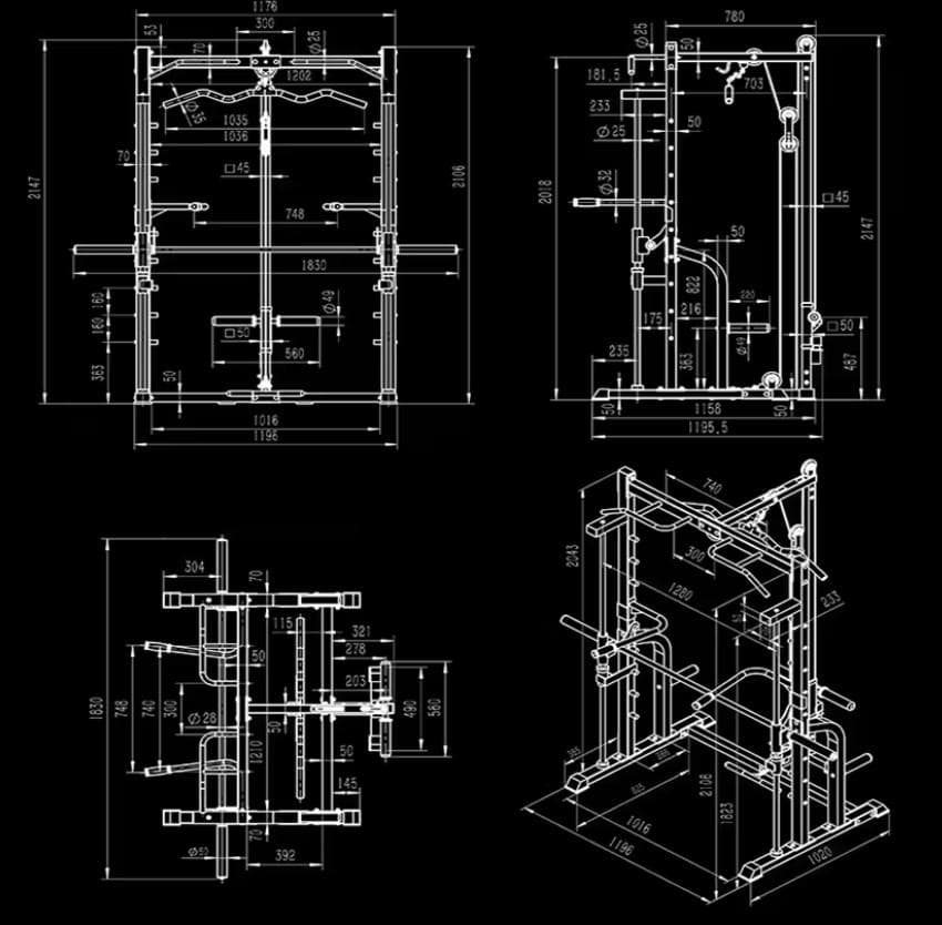 値下げ、スミスマシンパワーラック、ホームジム、筋トレ、SMS、スミスマシン