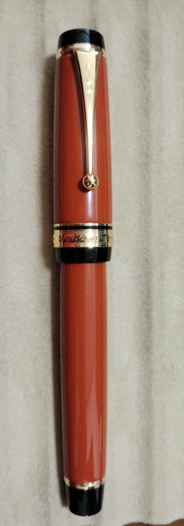 希少 パイロット万年筆 カスタムURUSHI 江戸柘榴 太字(B) 万年筆展限定