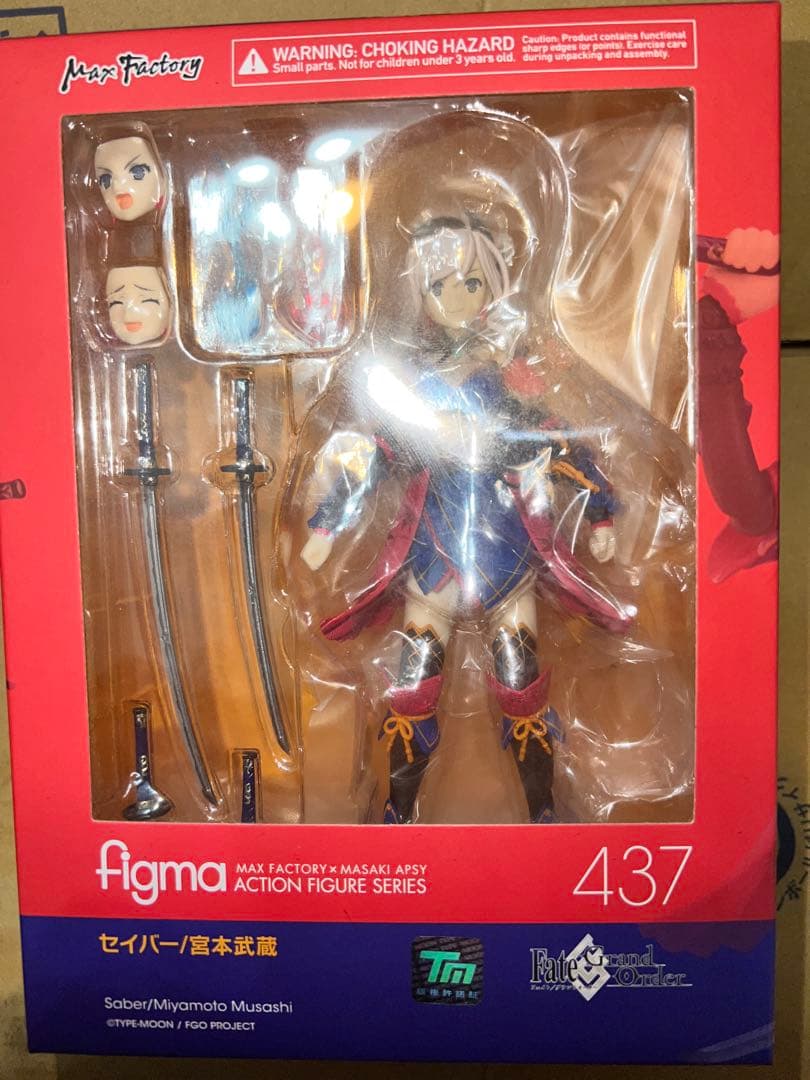 Figma 437 セイバー/ 宮本武蔵　FGO