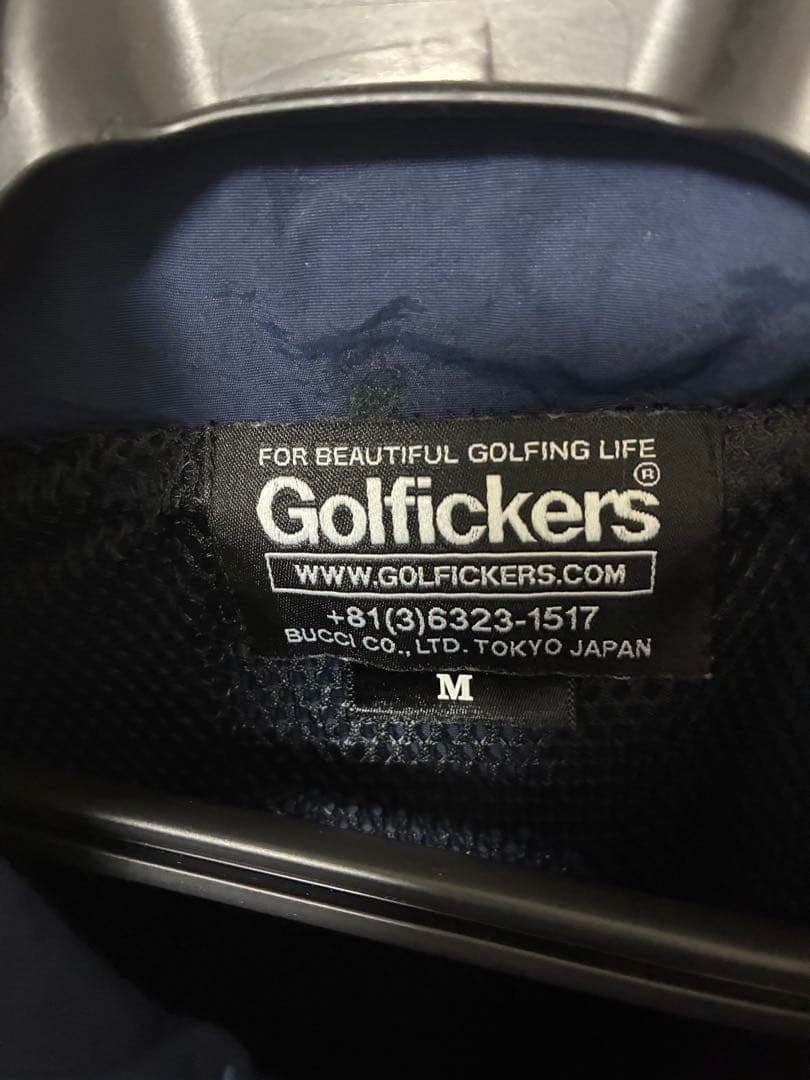 Golfickers Nylon Training Jacket -ネイビー