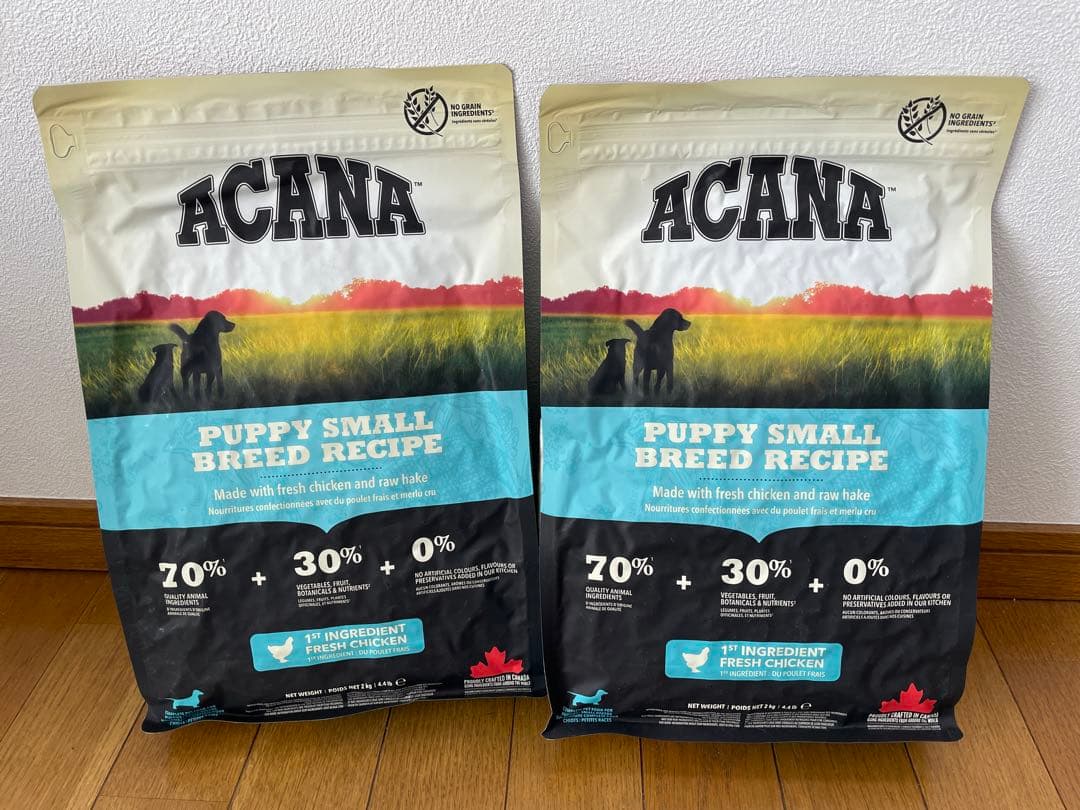 ACANA Puppy Small Breed Recipe 2袋セット