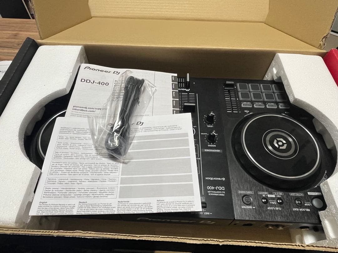 Pioneer DDJ-400 + PCスタンドセット
