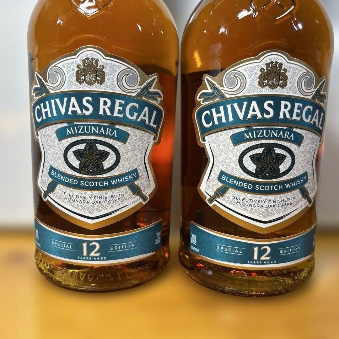 CHIVAS REGAL 12年 ミズナラ 700ml 40% 2本セット