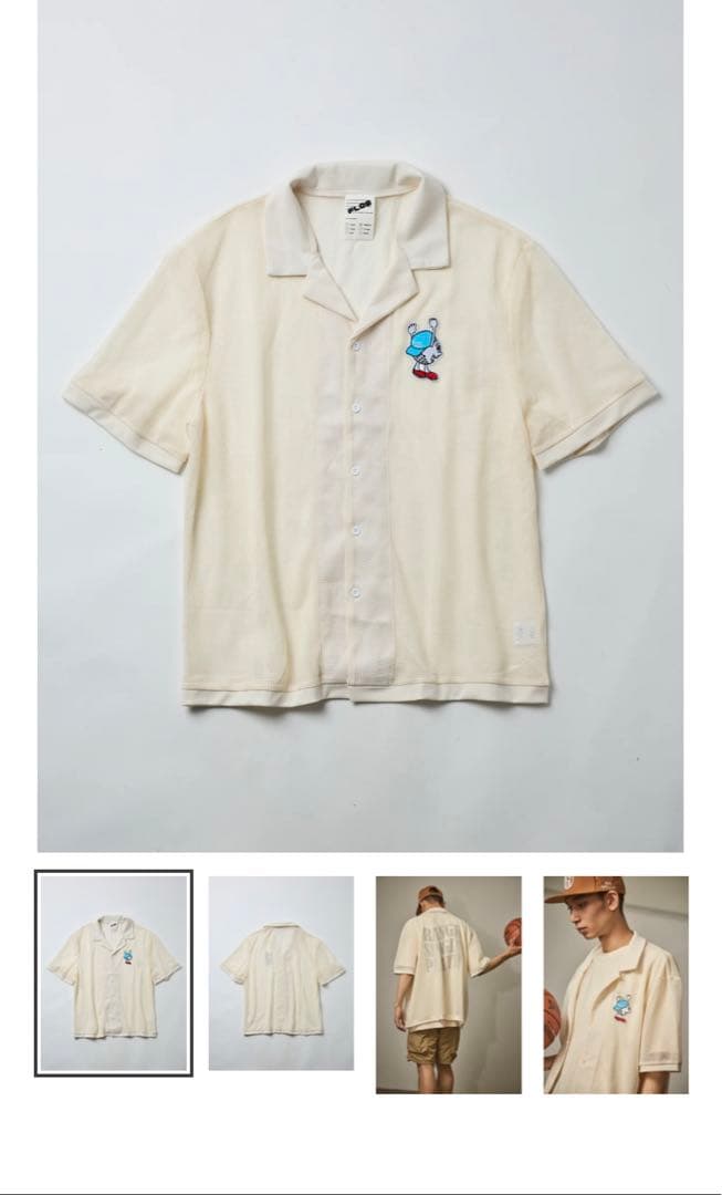 【値下げ】FLOG golf club FG BOY MESH SHIRT
