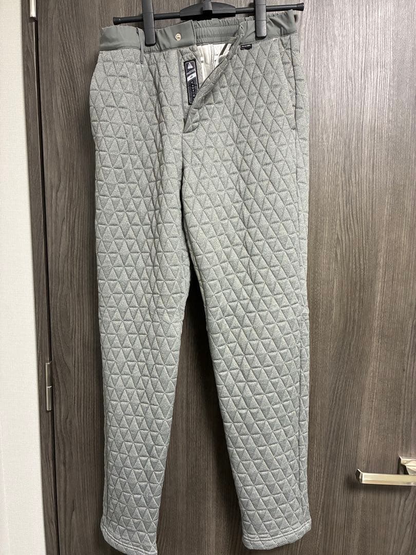 ※α※TRAVISMATHEW グレー キルティング メンズパンツ